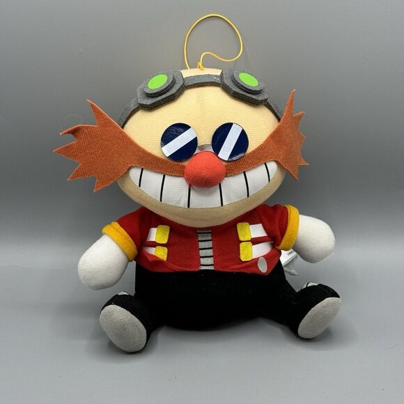 Sega | Toys | Sega Sonic The Hedgehog Dr Eggman Robotnik Plush Dangler ...